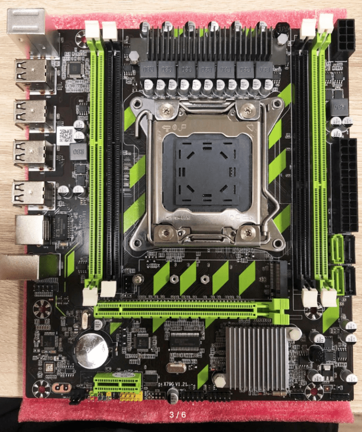 Mатеринская плата Atermiter X79 X79G LGA 2011: Обзор характеристик
